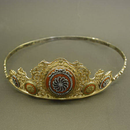 CLASSICAL 18TH CENTURY TIARA, Afbeeldingen door Adin Antique Jewelry.